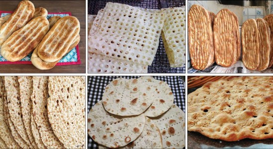 انواع نان های ایرانی - آرمان‌صنعت‌گران